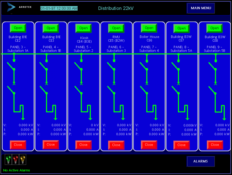 HV Yard controls upgrade - ArroTek - Industrial Automation
